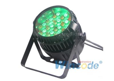 중국 54 x 3W RGBW IP65 방수 야외 LED 줌 패 캔 라이트 판매용