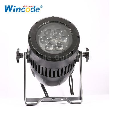 중국 7 LED 15W 야외 모터화 PAR LED 램프 Chauvet 콜로라도 1 쿼드 줌 판매용