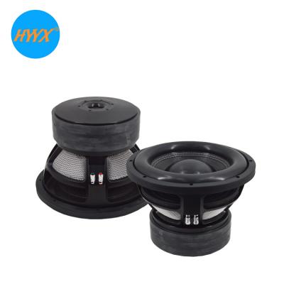 China 4 Ohm-Papier-Kegel 2500W verdoppeln Effektivwert-SPL 12 Zoll Subwoofer zu verkaufen