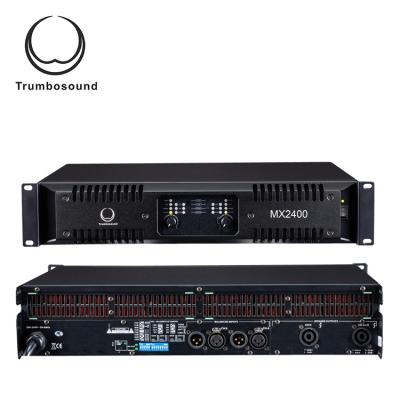 Cina Digital amplifier professional power amplifier 2 channel amplifier 2x2400W , MX2400 in vendita