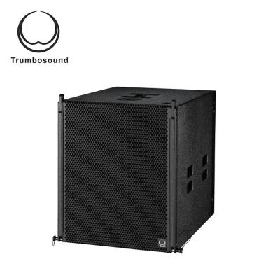 中国 18 inch active subwoofer speaker subwoofer with DSP amplifiers inside LA18BA for line array. 販売のため
