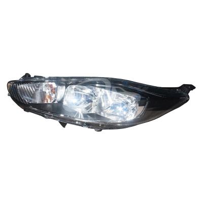 China Auto Headlight Scheinwerfer Ford Fiesta MK6 DA1D51040C DA1D51040A Front Left Black Headlight Ford Fiesta 2013 for sale