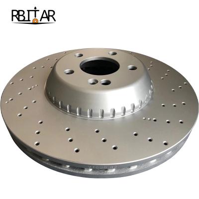 Cina CROMATOGRAFIA GASEOLIQUIDO X253 di Front Brake Discs For Benz dell'auto dell'OEM A0004212312 0004212312 in vendita