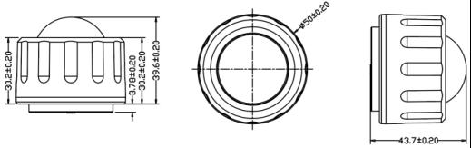 Product dimension diagram