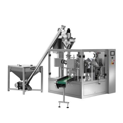 Cina 304 touch screen a 7 pollici della macchina imballatrice di latte in polvere di acciaio inossidabile Doypack in vendita