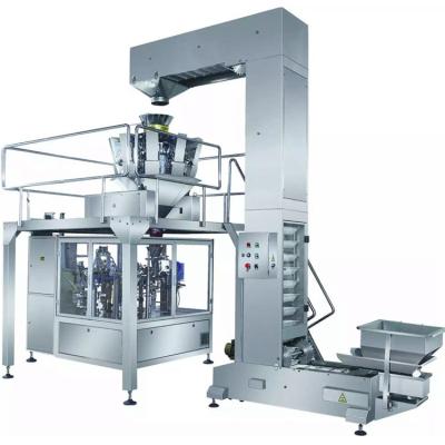 Cina Macchina imballatrice del sacchetto della chiusura lampo del cioccolato del pesatore di Multihead in vendita