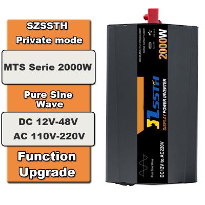 Cina Invertitore solare a onde sinusoidali pure da 2000W da 12V/24V a 110V/220V in vendita