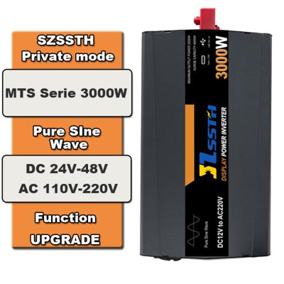 Cina Invertitore solare off-grid a onde sinusoidali pure da 3 kW (12 / 24 / 48 V a 110 / 220 / 230 / 240 V) in vendita