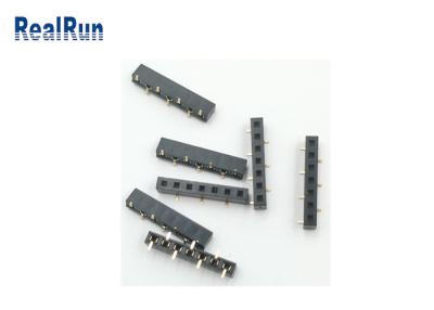 Китай соединитель заголовка поверхностной установки SMD Pin плакировкой золота 7 соединителя PCB строки 2.54mm одиночный продается