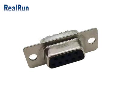 Cina SGS del connettore di DB 9 Pin Female Header VGA D della lega per saldatura sotto per il PWB in vendita