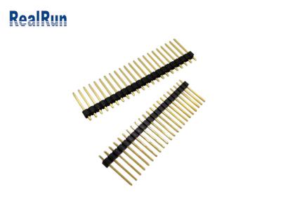China O ouro chapeou o passo reto do conector PBT UL94V-0 2.54mm do encabeçamento 10U à venda
