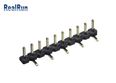 China Fileira vertical PA6T de PA6T SMT SMD Pin Header Connector 2.0mm única à venda