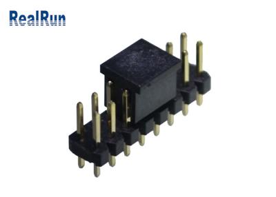 China maneira reta PA6T da fileira 16 de Pin Header Gold Plating Dual do homem de 2A 2.0mm à venda