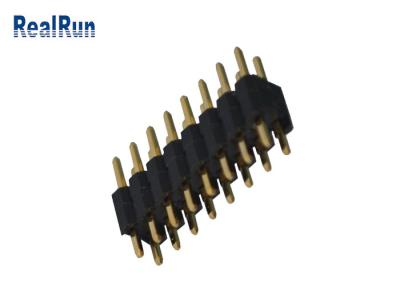 China A fileira dupla PA6T 3.0A MERGULHA o passo de Pin Header Connector 2.54mm à venda