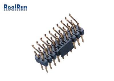 Cina Doppio orizzontale di fila PA6T 20P SMD Pin Header PA6T con la posta del cappuccio in vendita