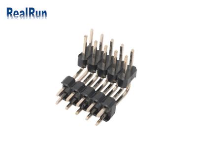 Cina Connettore d'ottone dell'intestazione di fila di PA6T PBT LCP Pin Header 10P DC500V due in vendita