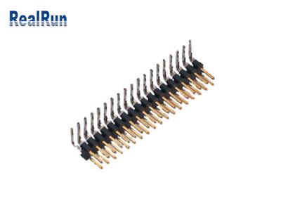Cina fila doppia Pin Header dello SGS Pin Header Connector UL94V-0 DC500V di 2*18P PBT in vendita