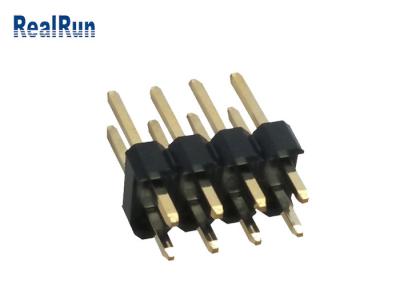 Cina Bordo doppio di Pin Header Brass 8P 3.0A di fila di PA6T PBT LCP per imbarcarsi su UL94V-0 in vendita
