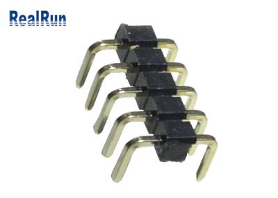Cina Tipo lega per saldatura di Pin Header Connector 2.54mm U dell'ottone di PBT dello SGS del terminale LCP in vendita
