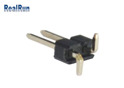 Cina Au sopra Ni SMT Pin Header Oxidation Resistance 2 Pin Single Row PA6T in vendita