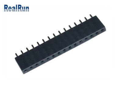 Cina Passo femminile del connettore 15P 2.54mm dell'intestazione del PWB della immersione di PA6T diritto per VCD in vendita