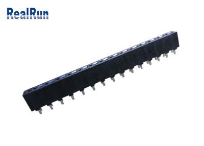 Cina Il connettore DC500V dell'intestazione di LCP Smt immerge 1*15P di saldatura Tin Plating PBT PA6T in vendita