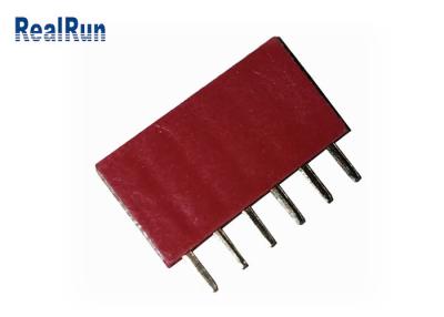 Cina Ottone femminile della immersione LCP del connettore DC500V 1×6P dell'intestazione di PA6T PBT in vendita