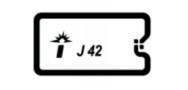 China Impinj J42 Inlay en venta