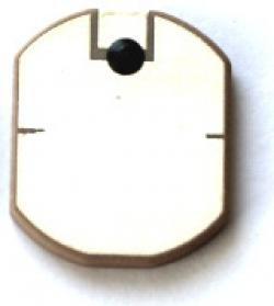 China La etiqueta de cerámica del Anti-metal de la frecuencia ultraelevada del RFID, fijación adhesiva de 3M, prenda impermeable, inducción se distancia más lejos en venta