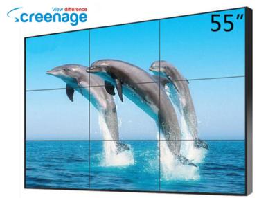 Cina Il video LCD di colore pieno mura lo stretto eccellente a 55 pollici di 1080P LG di colori 3 x 3 del chip della metropolitana in vendita