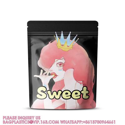 Custom Manufacturer Printing Resealable Ziplock Matte Recyclable Sealed Mylar