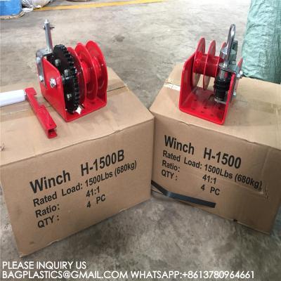 Китай Hand Winch For Lifting And Lowering Chicken Broiler Drinking Line 1500 Lbs Poultry Winch продается