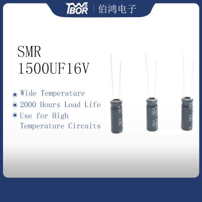 Cina Condensatori elettrolitici di alluminio radiali miniatura 1500UF 16V in vendita