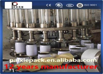 China Máquina de rellenar de la botella de la máquina de rellenar de la lata linear líquida automática llena del aceite en venta