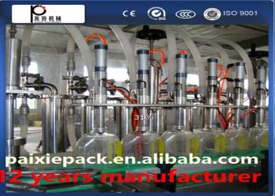 China Auto Tafelolie het Vullen Machine voor Glas en Plastic Fles, Hoge snelheid Te koop