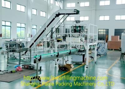 China La máquina de rellenar linear del polvo de alta velocidad automática pesa la empaquetadora del llenador en venta