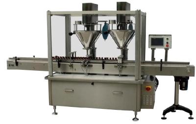 China Automatische Poeder het Vullen Machine/Flessen het Afdekken Machines voor Koffie, Fruitpoeder Te koop