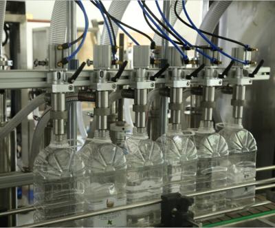 China Hoge van de het Flessenvullenmachine van de Viscositeits Plastic Eetbare Olie Vloeibare de Voeringsvuller Te koop