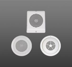 Cina altoparlante di radiodiffusione del fuoco 3W, tensione in ingresso costante 120V dell'altoparlante dell'allarme antincendio in vendita