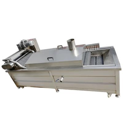 Chine Machine SUS304 faisante frire complètement automatique en soie de calmar de fruits de mer à vendre