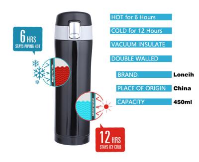 China Kaffee-Flasche der Reise-15oz zu verkaufen