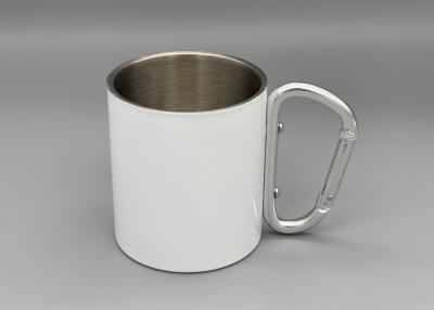 Cina Il campeggio su ordinazione della capacità portatile 300ml di acciaio inossidabile aggredisce con la maniglia di Carabiner in vendita