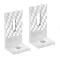 Quality 6005 L-Feet Solar Mounting Bracket with Tolerance of ±1% Shengxin Aluminum Alloy for sale