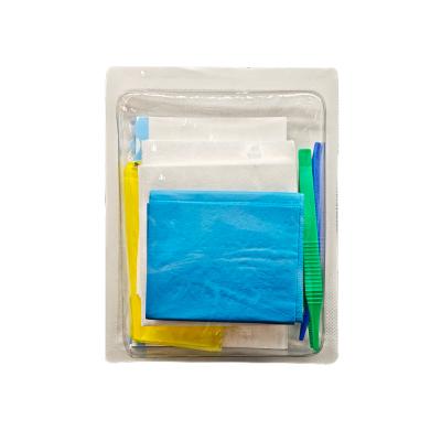 China ISO/CE Certified Professional Wound Dressing Kit 11.2x13.4x2.4cm Sterile Medical Surgical Supplies for sale