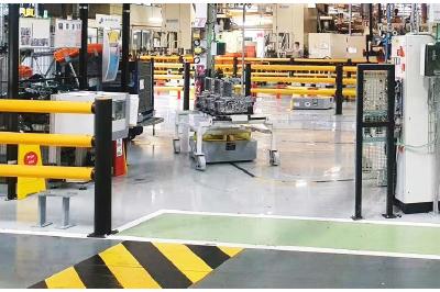 LC LS Safety Barrier Warehouse flexible anti-collision system FS-2023A