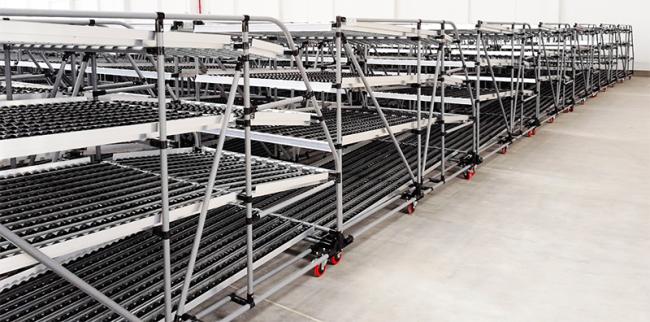 Carton Flow Rack Gravity Flow Roller Racking Gravity Flow Shelving