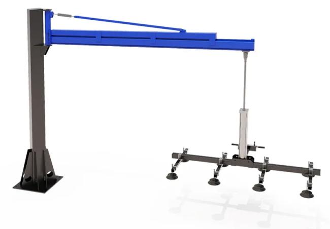 Pneumatic cantilever manipulator