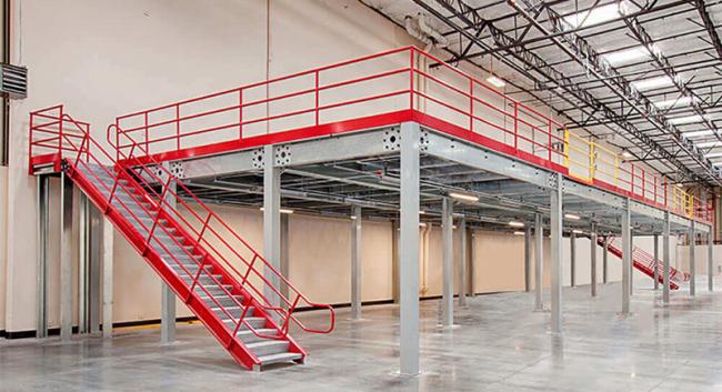 Steel Structure Garret Mezzanine Floor Platform