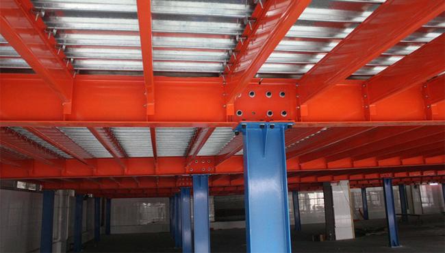 Steel Structure Garret Mezzanine Floor Platform