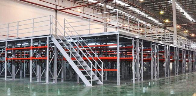 Steel Structure Garret Mezzanine Floor Platform